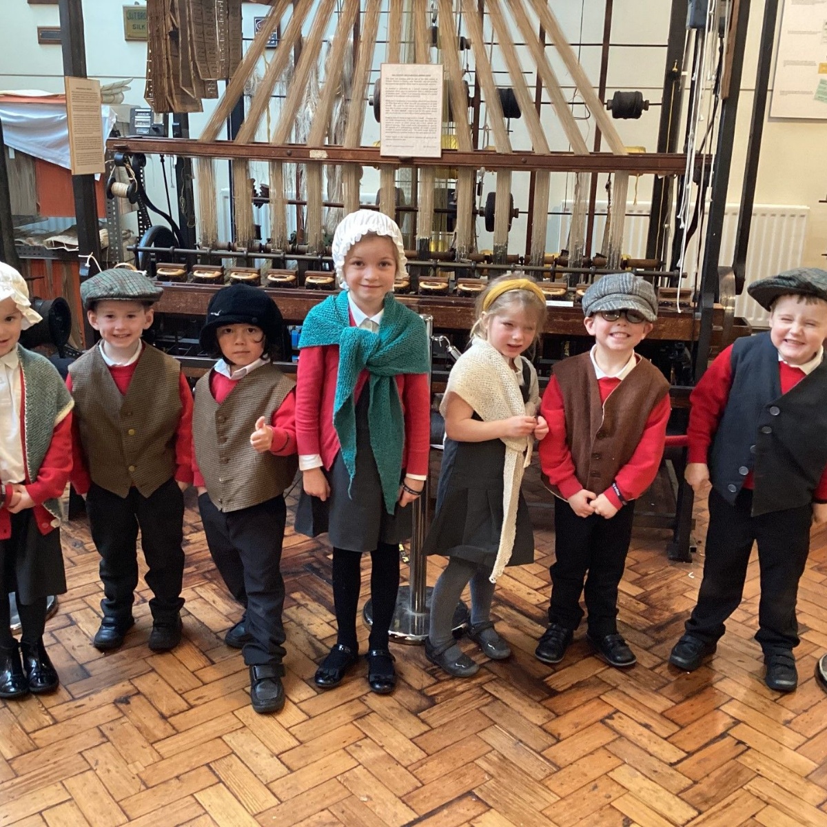 Hague Bar Primary School - Haddon's trip to Macclesfield Silk Museum