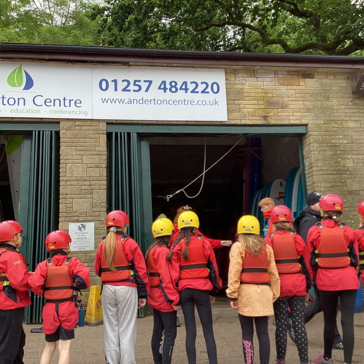 Hague Bar Primary School - KS2 Adventure day at the Aderton Centre
